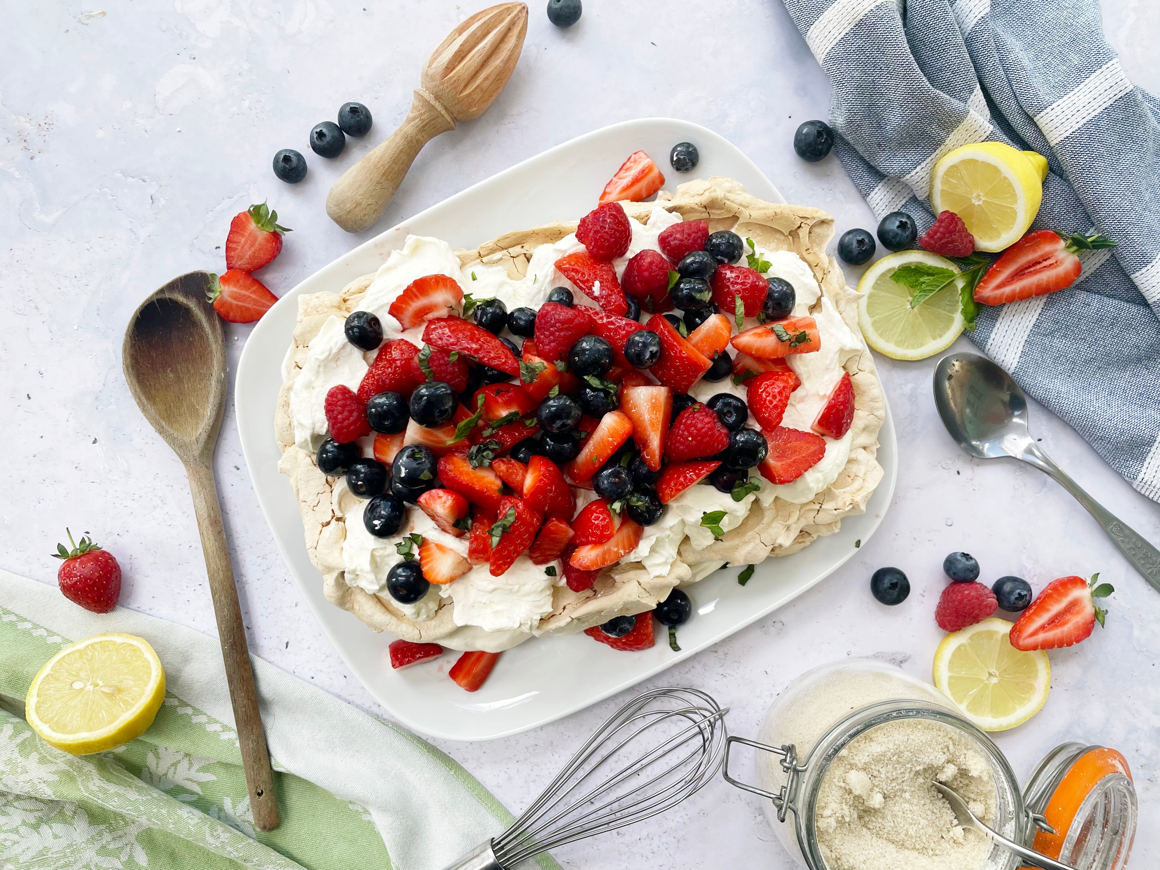 Eton Mess with Basil and Mint | Cole & Mason USA