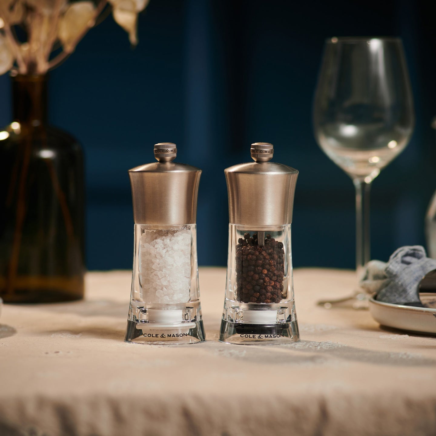 Cole & Mason Salt and Pepper Grinders, Mills and Shaker Sets
